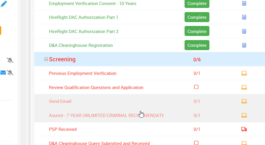 Previous Employer Verification (PEV)
