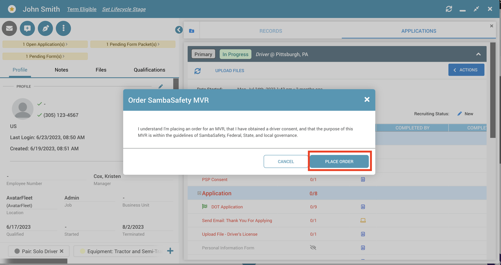 The Samba Safety/DriverHub Integration