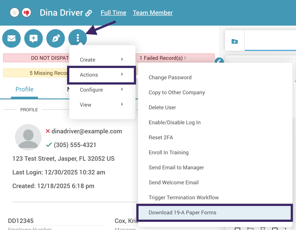 New York State Article 19-A Form Pre-Fills Module