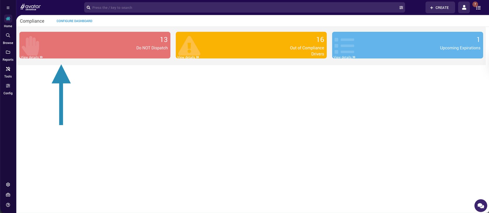 Configuring "Do NOT Dispatch" in DriverHub